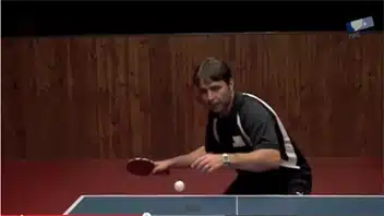Table Tennis Forehand Topspin Backspin Loop and Drive