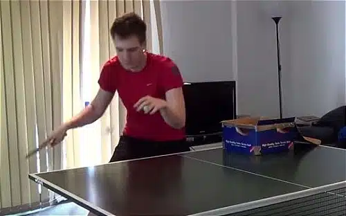 Table Tennis Forehand Topspin Backspin Loop and Drive