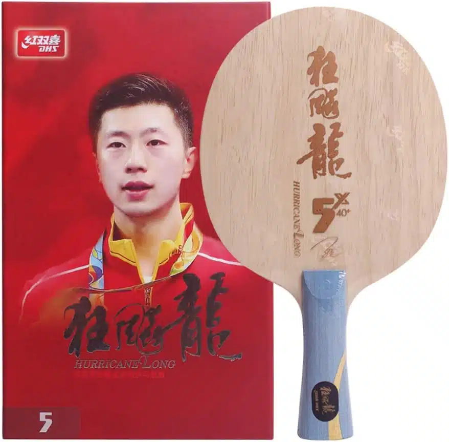 Ma Long Paddle: What Blade and Rubbers Does He Use? - Table Tennis Spot