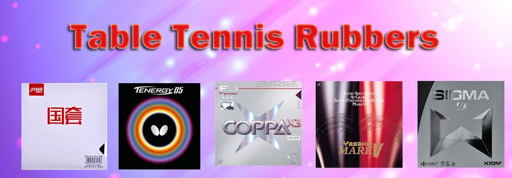 The 10 Best Table Tennis Rubbers in 2024 - Table Tennis Spot