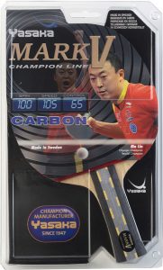 Yasaka MARK V Carbon Table Tennis Racket - Table Tennis Spot